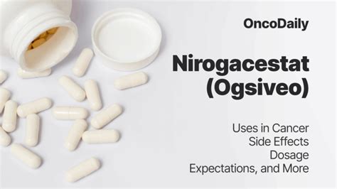 Nirogacestat Ogsiveo Updates 2025 Uses In Cancer Side Effects Dosage Expectations And