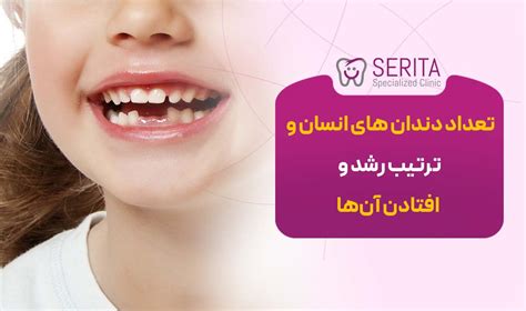 اطلاعات دقیق در مورد تعداد دندان ها و زمان ریزش و رویش