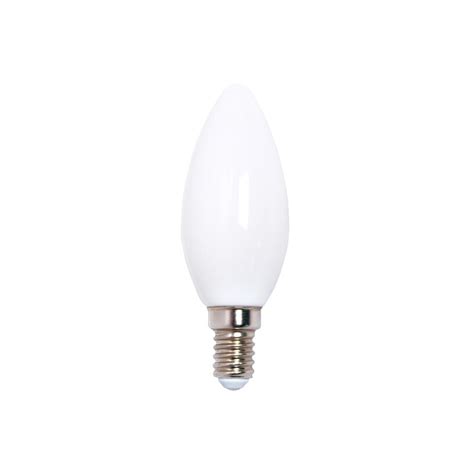 Led Filament Leuchtmittel Kerze W W E Opal Warmwei K