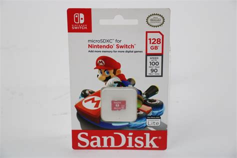 Sandisk Micro Sdxc Card For Nintendo Switch 128gb Property Room