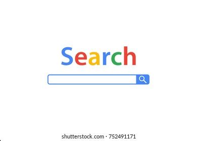 Browser Search Bar Ui Internet Window Stock Vector Royalty Free Shutterstock
