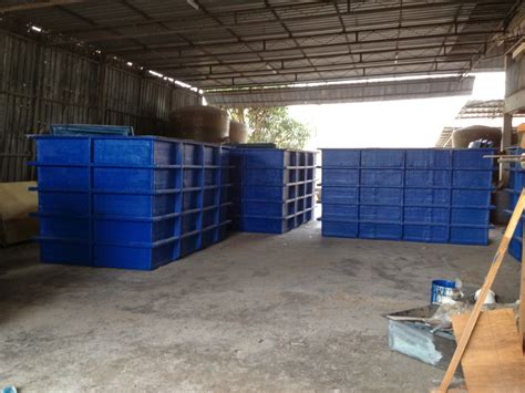 Ts Composite Resources Blue Colour Fibreglass Water Storage Tank