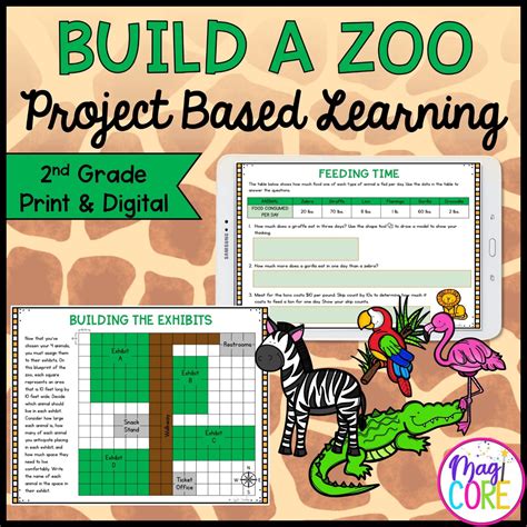 Project Based Learning 2nd Grade Math Bundle 1 Magicore