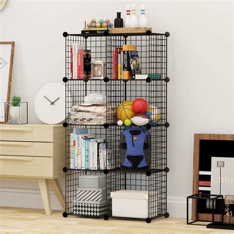 [malay Ready Stock] Beautyland Diy 8 Cube Metal Wire Multi Function