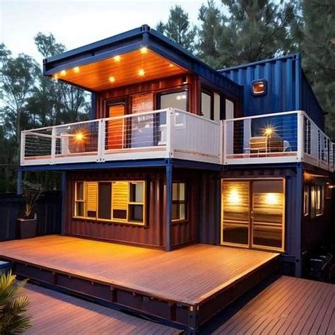 A Bar Built From Shipping Containers Container House