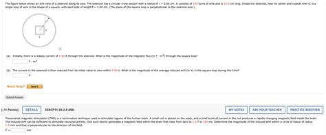 Solved Single Loop Of Wire In The Shape Of A Square With Chegg