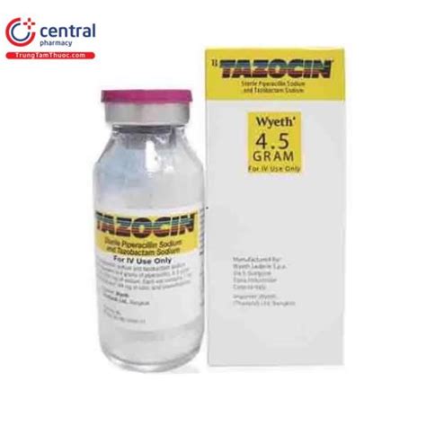 ChÍnh HÃng Thuốc Tazocin 45g Trị Nhiễm Trùng đa Khuẩn