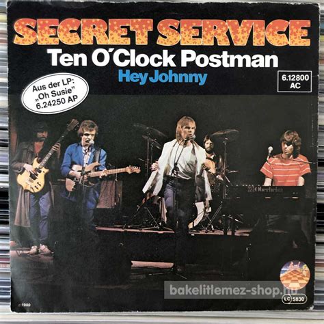 Secret Service Ten O Clock Postman DE Bakelit Lemez Shop
