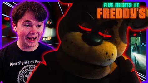 Xman 723 Reaction Five Nights At Freddys Movie Teaser Trailer Youtube