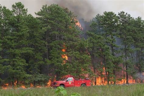 Wind Shift Brings Smoky Smell From Njs Dragway Wildfire