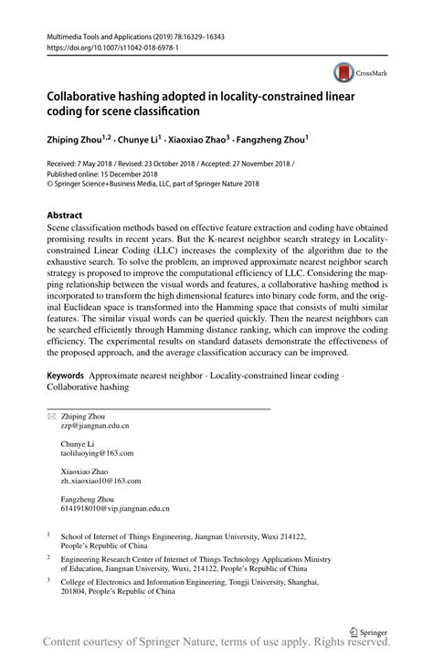 Collaborative Hashing Adopted In Locality Constrained Linear Coding For