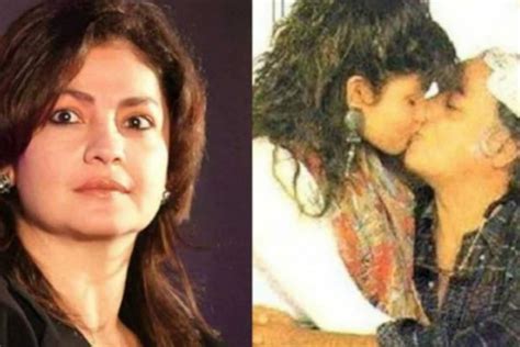 Mahesh Bhatt And Pooja Bhatt Kiss Happy Birthday Mahesh Bhatt