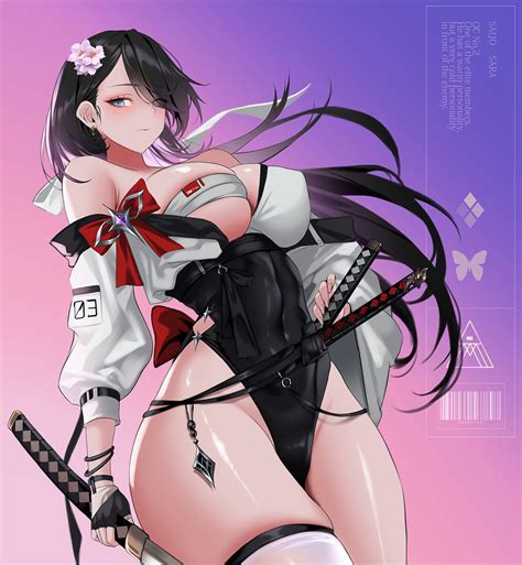 Mad Kimo Original Highres 1girl Artist Logo Barcode Bare