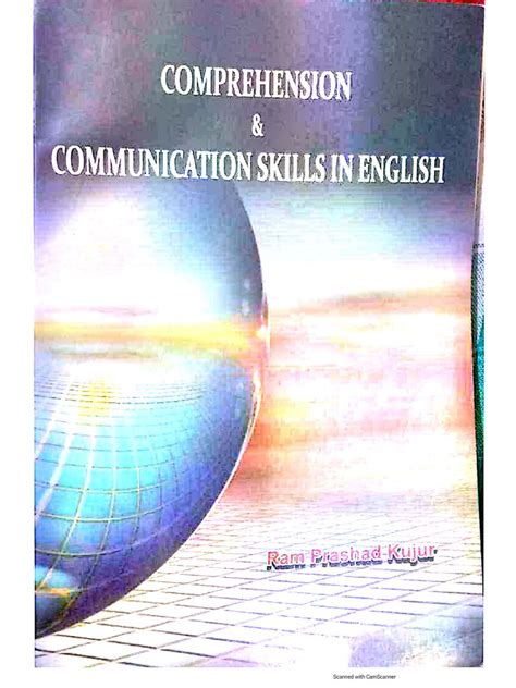 Compressed Comprehension And Communication Skills English Pdf