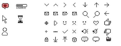 Pixel Icons Figma