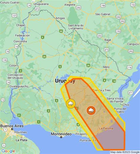 Hay Alerta Naranja Para Seis Departamentos Por Posibles “tormentas