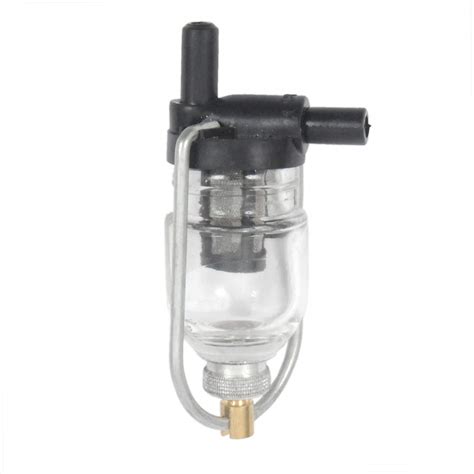 WinsIndia Magnetic Glass Bowl Fuel Or Petrol Filter For All Bikes BS And BS Carburetor