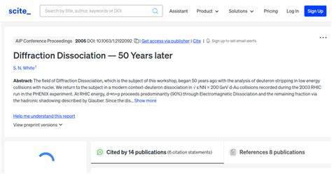 Diffraction Dissociation — 50 Years Later