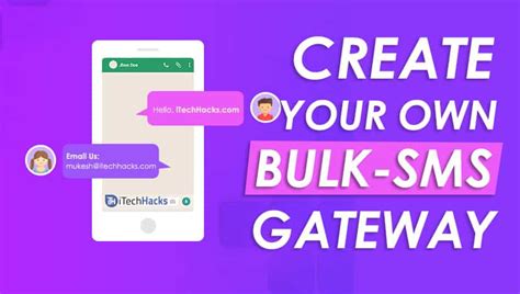 How To Create Your Own Bulk Sms Servergateway