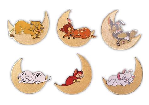 Sleeping On The Moon Blind Box Disney Pin Set At Kraken Trade Disney