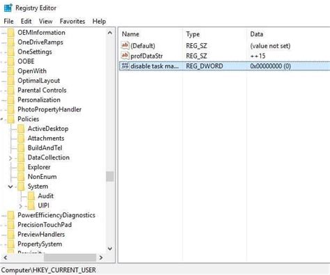 risolto il problema con ctrl alt canc che non funziona su windows 10