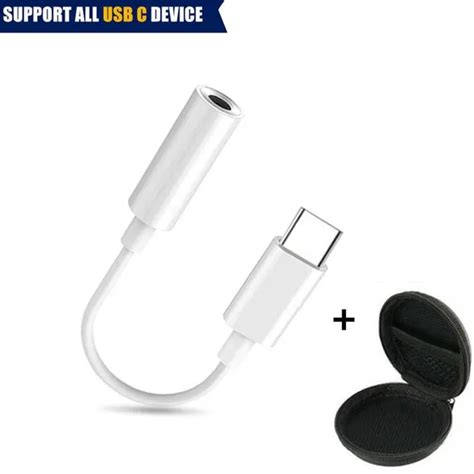 USB Type C To Mm Headphone Earphone Jack Adapter Audio Cable For IPad Pro For Huawei