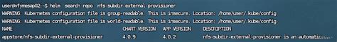 Helm Nfs Nfs Subdir External Provisioner
