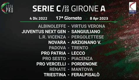 Serie C Il Calendario Del Girone A Sky Sport