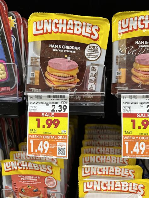 Lunchables P3 And Dunkables As Low As 1 49 Kroger Krazy