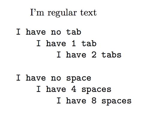 Pdftex How Can I Replace Tabs With Spaces Before Compiling Tex File