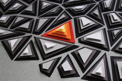 In her series The Principles of Design Efil Türk arranged a clean