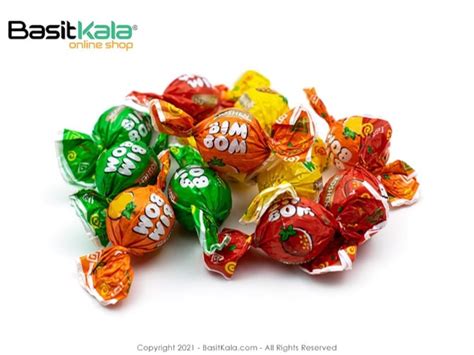 قیمت، مشخصات و خرید آبنبات میوه‌ای بیم بوم مغزدار روشن بسیط کالاشعبه