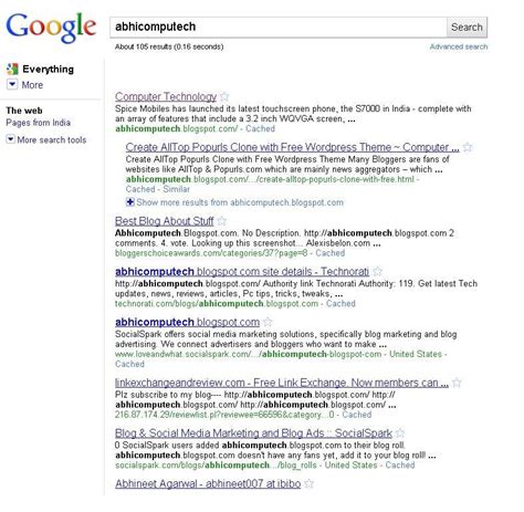 How To Remove Left Sidebar In Google Search Tech India HQ