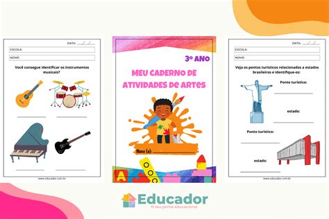 Atividade De Arte 3 Ano BRAINCP