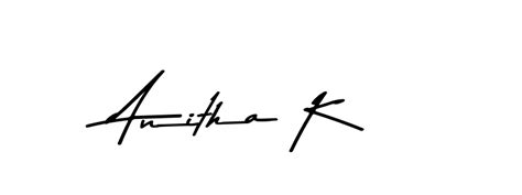 96 Anitha K Name Signature Style Ideas Special Autograph