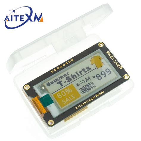 Mô Đun Màn Hình 2 13 2 13 2 9 2 9 Inch E Pak E Ink Eink Cho Arduino Uno Stm32 Raspberry Pi