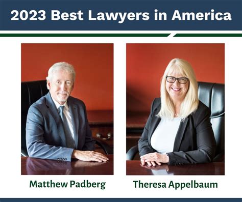 Padberg Appelbaum Knepper On Linkedin Partner Attorneys Matthew Padberg And Theresa Appelbaum