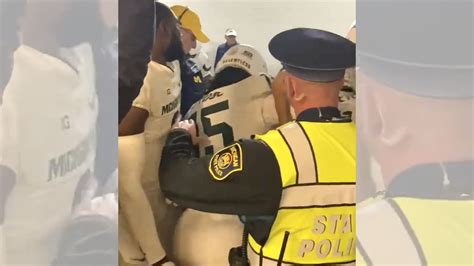 College Football Players Suspended After Video Catches Brutal Fight In