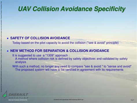 Ppt A Point Of View Of An Aircraft Manufacturer On Uav Certification