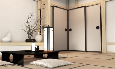 Premium Photo Ryokan Living Room Japanese Style With Tatami Mat Floor