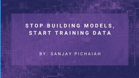Stop Building Models Start Training Data • Akridata