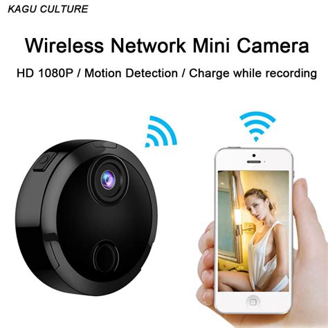 Wifi Mini Camera Hd 1080p Micro Ip Network Camcorder 12 Infrared Night