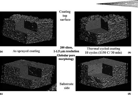 Three Dimensional Xmt Image Reconstruction Of Tbc Microstructures Download Scientific Diagram