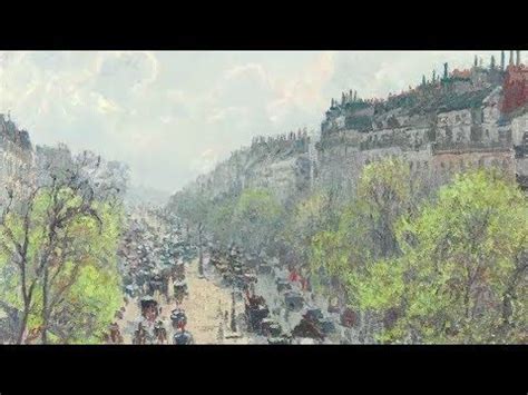 Camille Pissarro s Le Boulevard Montmartre matinée de printemps