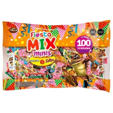 Fiesta Mix Mini Chocos X 100 Und Dulce Fiesta Golosinas
