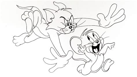 How To Draw Jerry From Tom And Jerry Step By Step