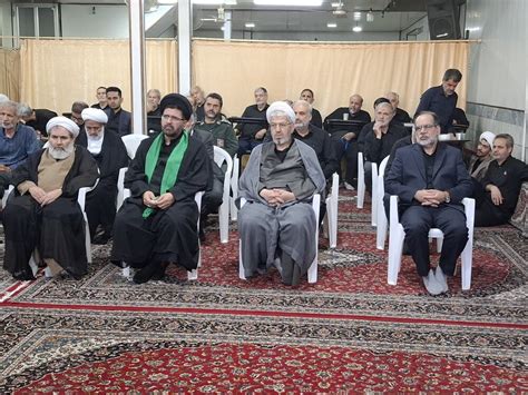 فیلم عزاداری شهادت امام زین العابدین ع از طرف نماینده ولی فقیه در