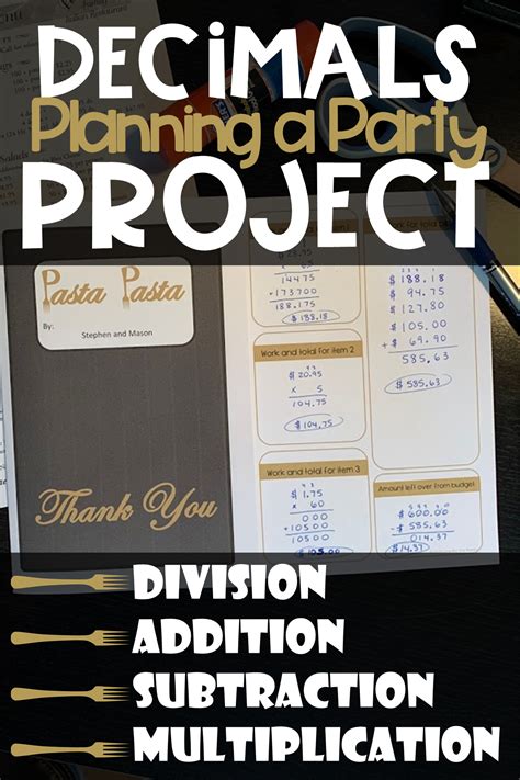 6th Grade Math Project Ideas Artofit