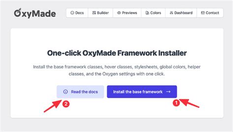 Add Framework Learn Oxymade