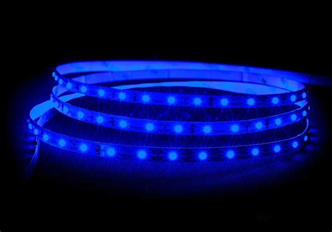 Ecolamp W V DC Metre Dimmable LED Strip Light Blue HV I